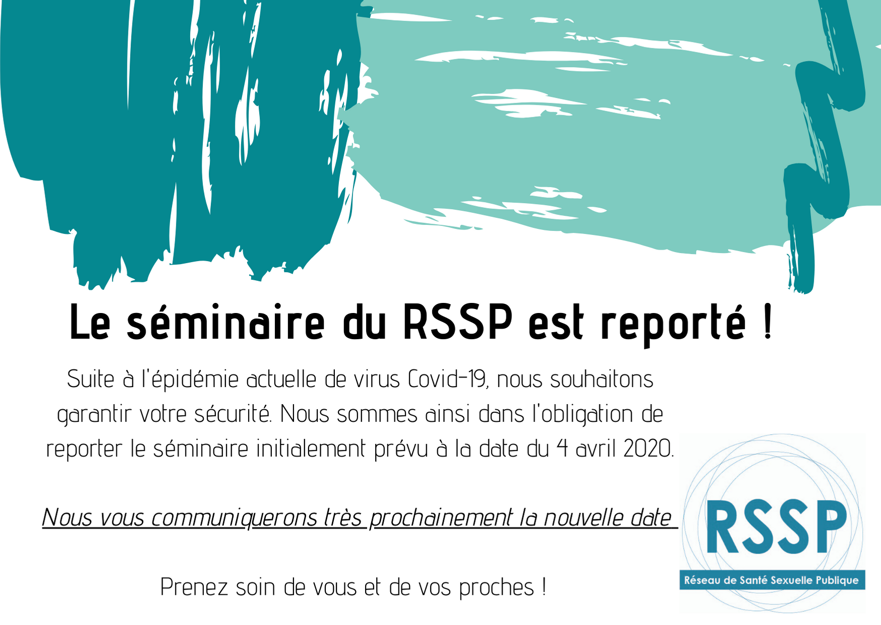 Important : RSSP & COVID-19 - RÉSEAU DE SANTÉ SEXUELLE PUBLIQUE (RSSP)